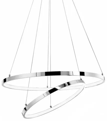 LED lustr Aria 85W 60 chrome stmívatelné