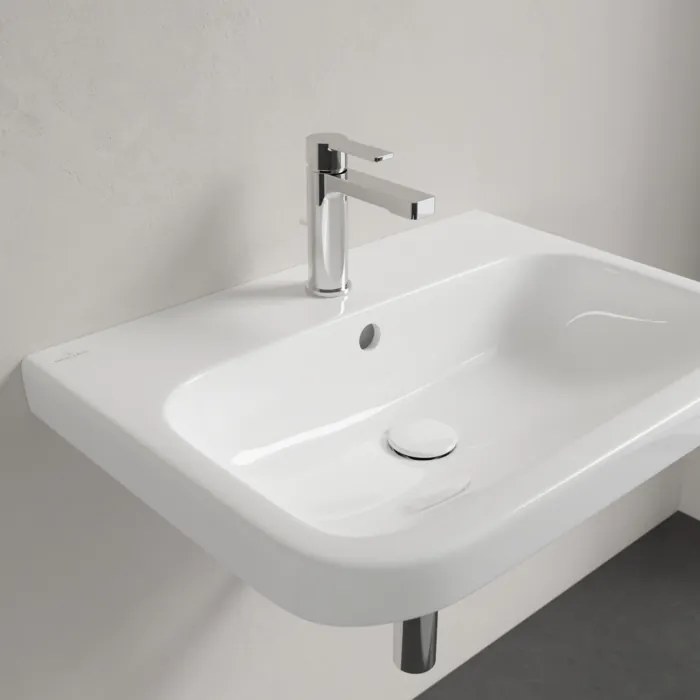 Villeroy & Boch ARCHITECTURA - Umyvadlo 650x470x180 mm, s přepadem, neleštěné, Bílá Alpin CeramicPlus 418865R1