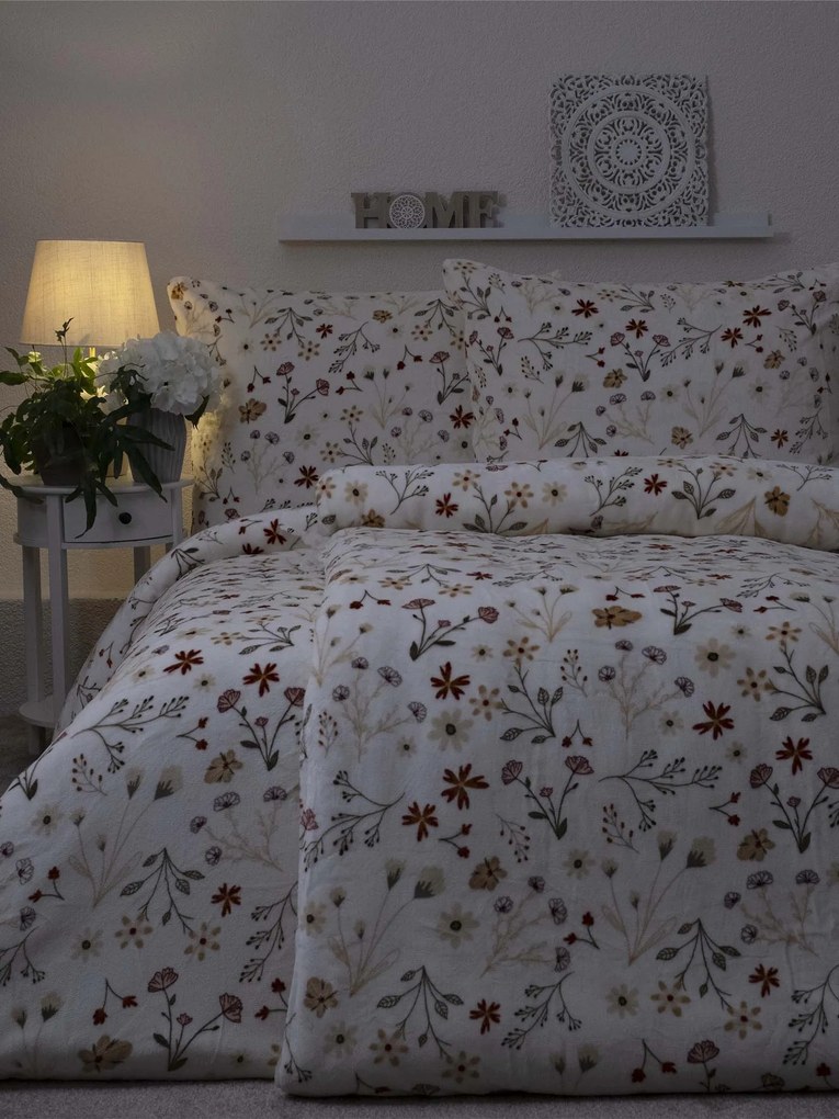 Prodloužené povlečení mikroplyš Exclusive – Vanessa béžová