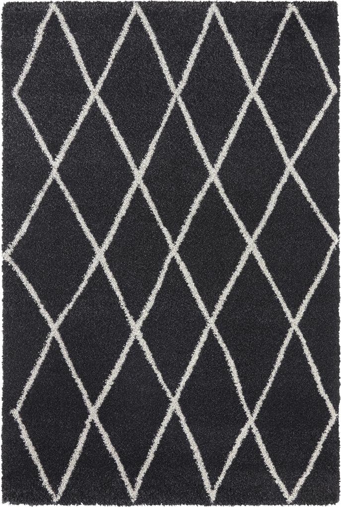 ELLE Decor koberce Kusový koberec Passion 103686 Anthracite Black, Silver z kolekce Elle - 120x170 cm