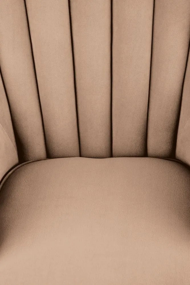 Relaxační křeslo ušák TITAN — masiv, látka, černá / béžová