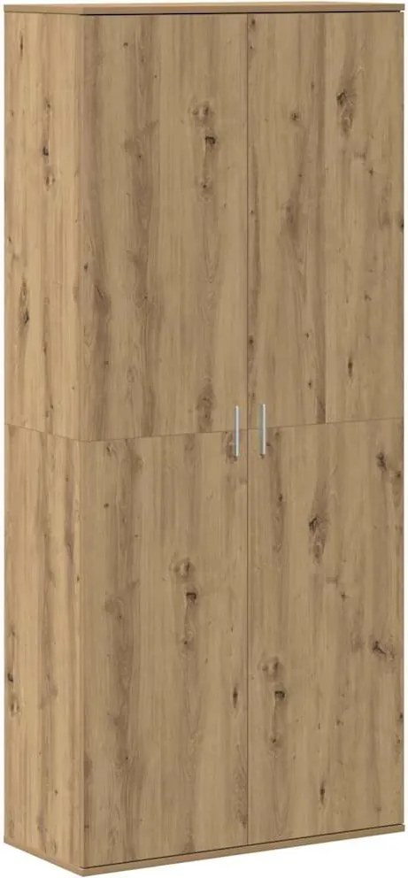 Vysoká skříň 80 x 35 x 180 cm Kompozitní dřevo dub artisan 3365562