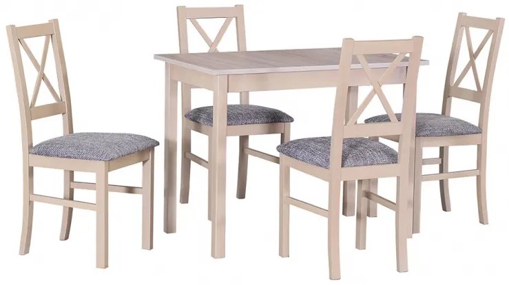 Drewmix jídelní židle NILO 10 dřevo: grafit, potahový materiál: látka