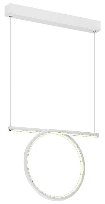 Závěsné LED svítidlo Loop, 1x LED 20w, 3000k, w