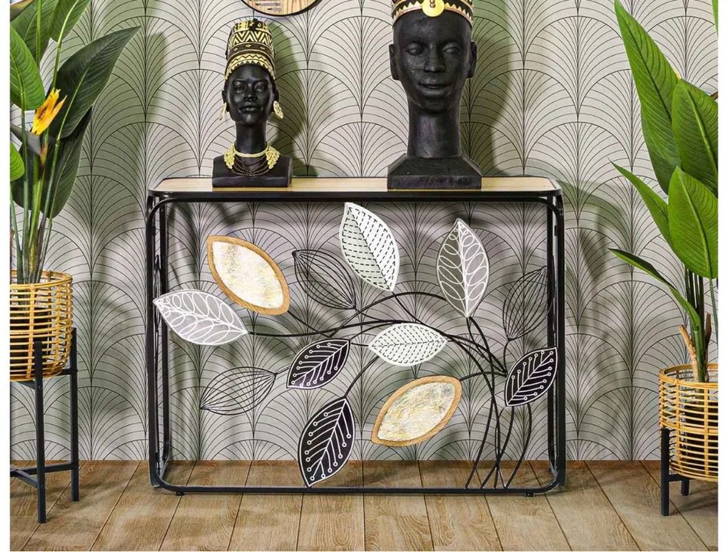Designová konzole Yasunari 108 cm vícebarevná