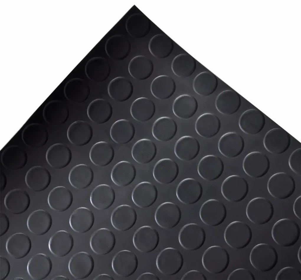 Protiskluzová rohož - gumová - penízkový vzor | 1,5x4 m - 3 mm