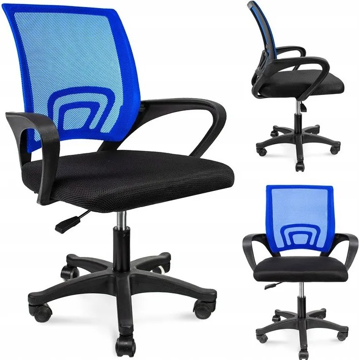 JU Kancelářská židle SMART, modrá barva