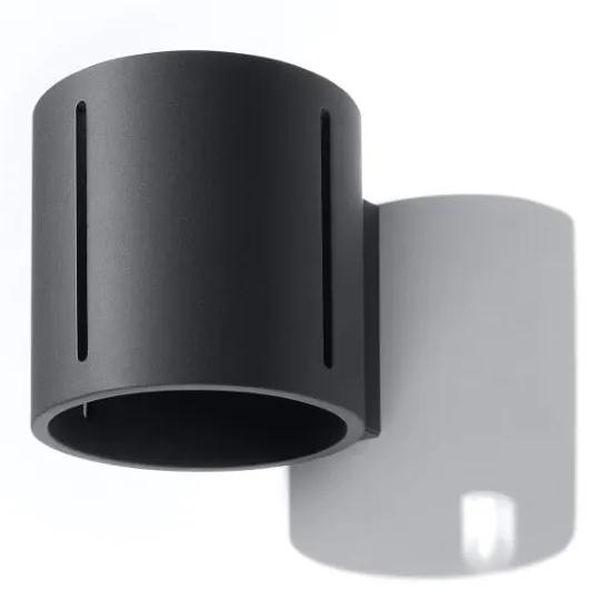 Černé nástěnné svítidlo Vulco – Nice Lamps