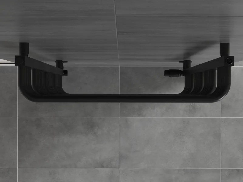 Mexen Apollo topné těleso 1210 x 650 mm, 713 W, černá, W117-1210-650-00-70