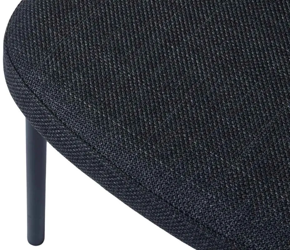 Designová jídelní židle Calixte tmavě šedá