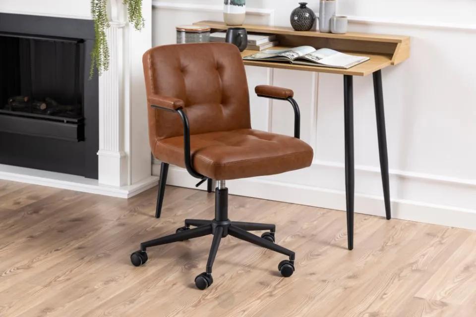 Kancelářská židle Cosmo brandy hnědá