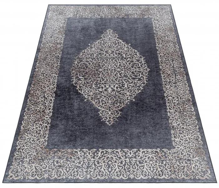 Ayyildiz Kusový koberec FIESTA 4303, Černá Rozměr koberce: 200 x 290 cm