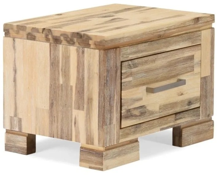 Noční stolek z akáciového dřeva Sey
