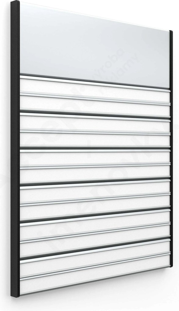 ACCEPT Dveřní tabulka ACS 187 x 250 mm - stříbrná tabulka