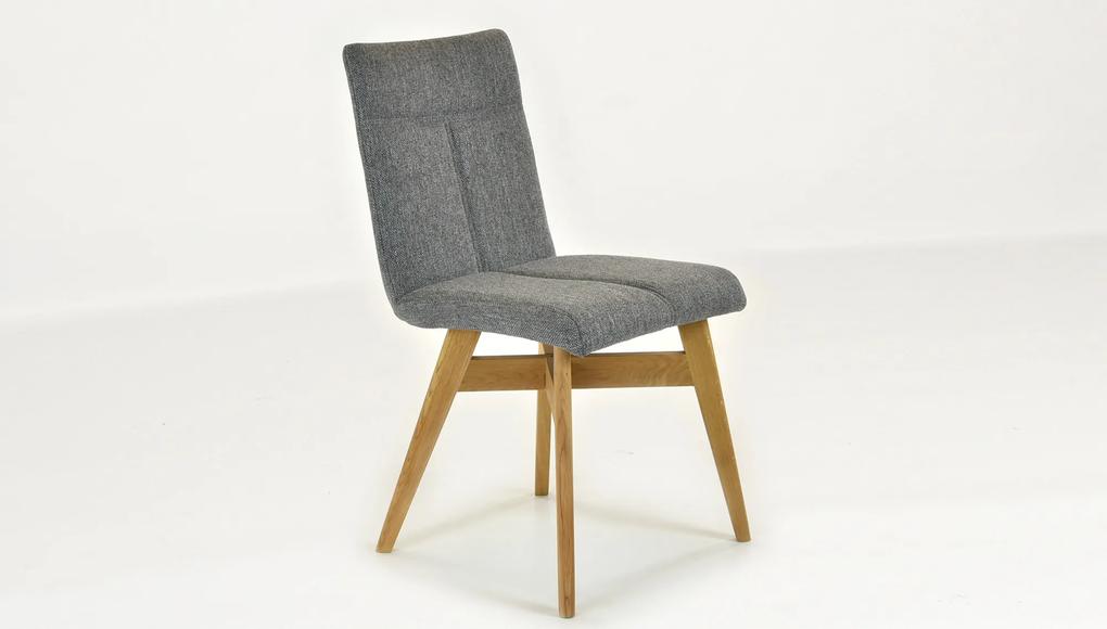 Jídelní židle skandinávský styl, barva šedá Arona
