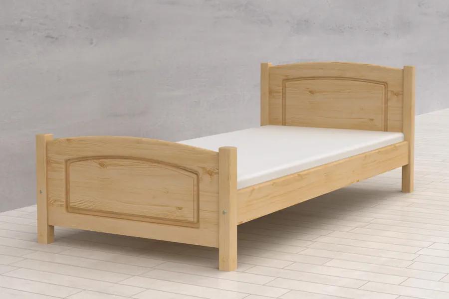 Via-nábytek Postel LUKAS masiv borovice 120 x 200 Povrchová úprava postele: Moření odstín dub