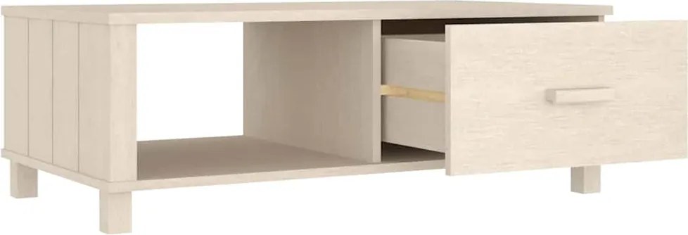 Konferenční stolek HAMAR medově hnědý 100x55x35 cm borovice 340452