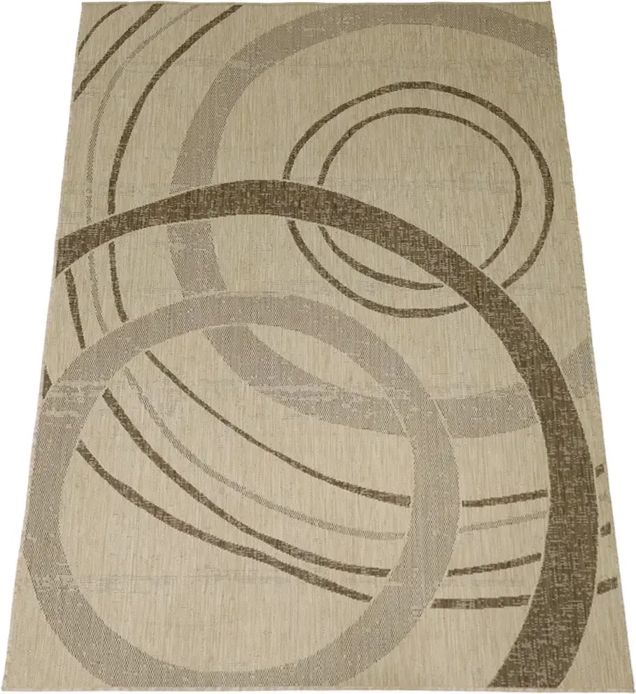 BE Koberec Eqos 0003 BEIGE - béžový obdélníkový Rozměr: 120x180 cm