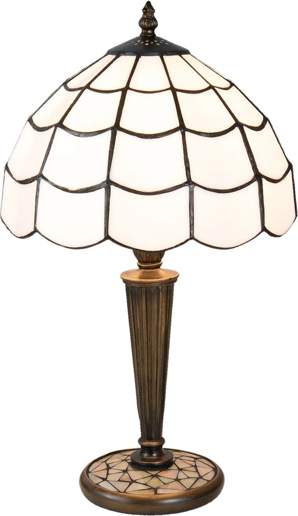 Stolní lampa Tiffany - Ø 25*43 cm / E27/max 1*40W