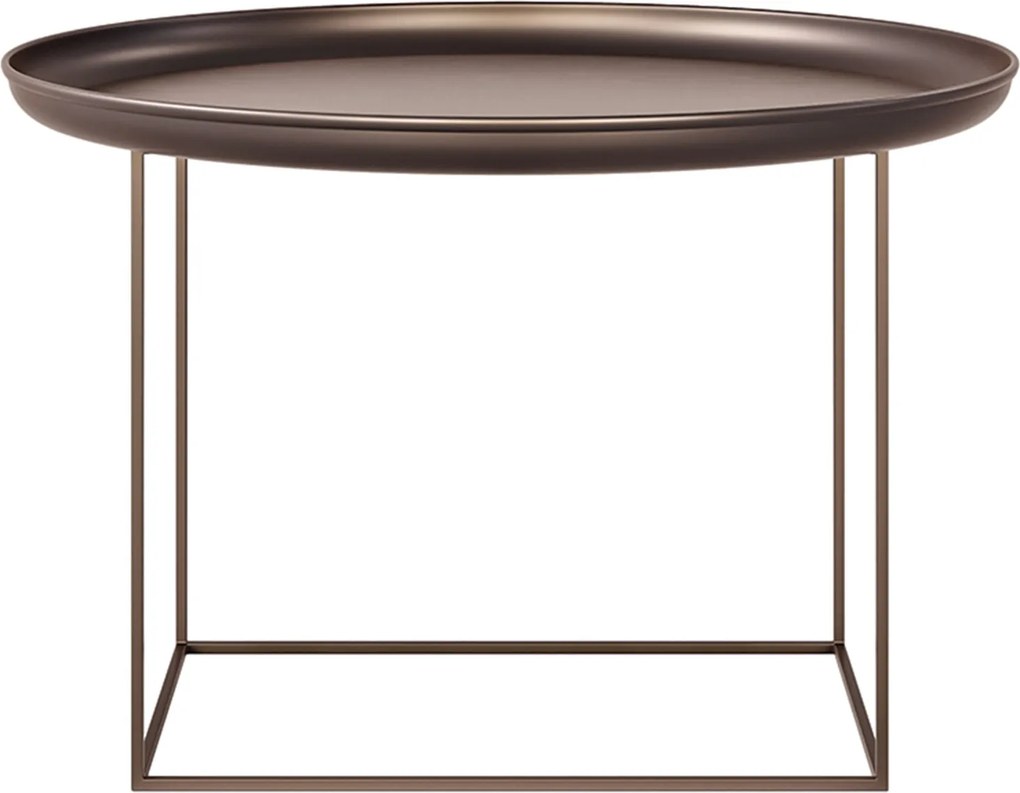 Výprodej Norr 11 designové odkládací stolky Duke Side Table M - bronzová