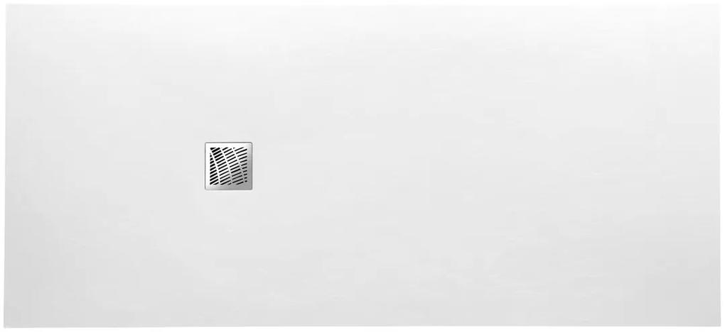 Gelco MITIA sprchová vanička z litého mramoru, obdélník 200x90cm, bílá - PMB20090