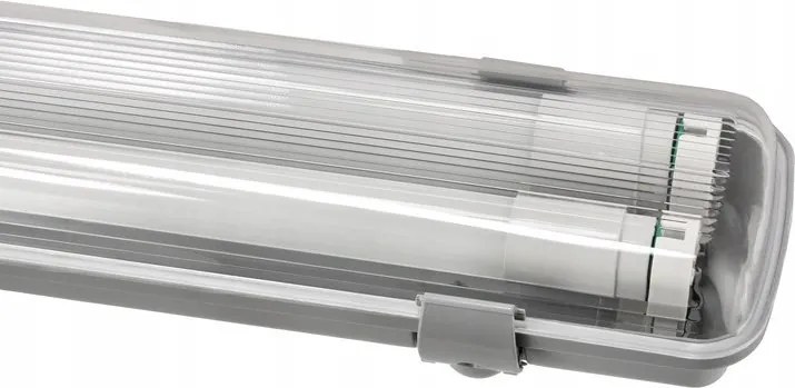 3x Hermetické svítidlo + 6x LED trubice 120cm 4000K