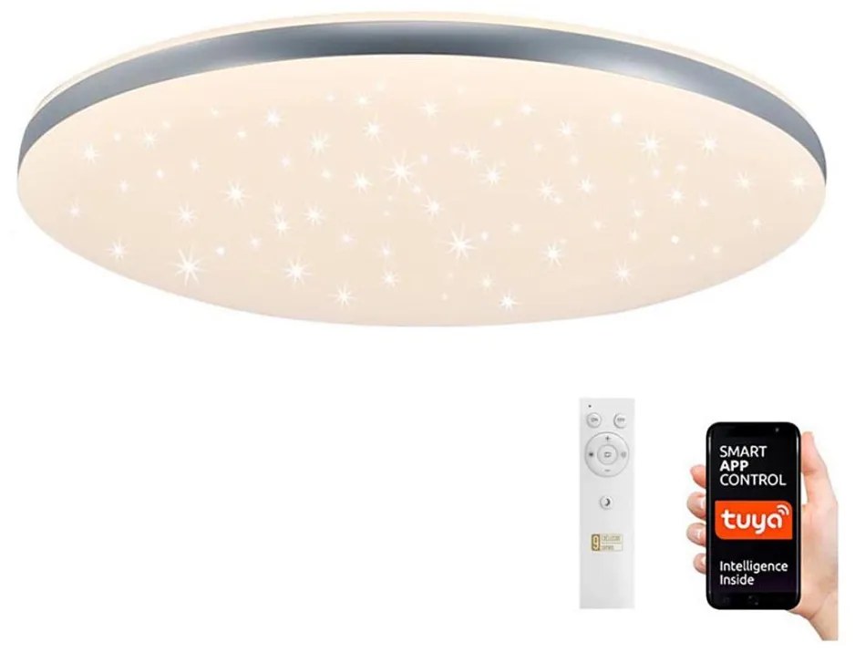 LED Stmívatelné stropní svítidlo LED/48W/230V 2700-6500K Wi-Fi Tuya + DO