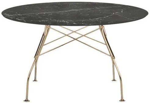 Kartell - Stůl Glossy Marble - Ø 128 cm