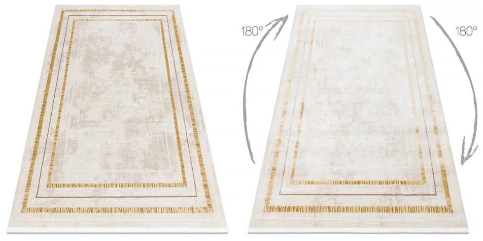 Kusový koberec Monesa zlatokrémový 160x220cm