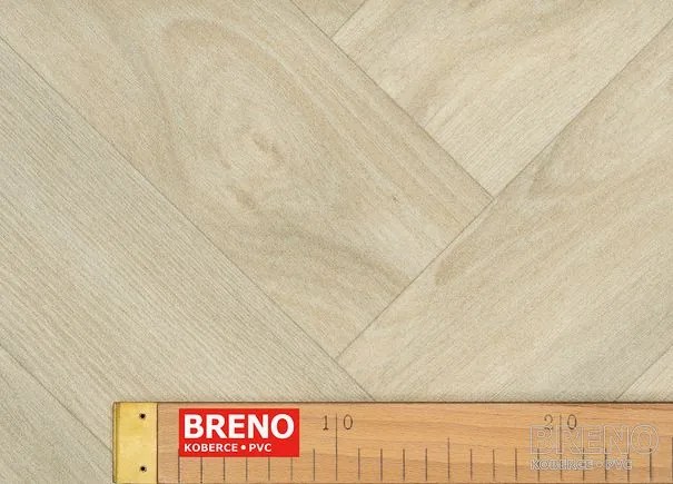 Breno PVC SMARTEX Laurel Oak 161L - světlé dřevo, šíře 100 cm