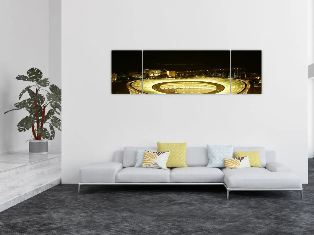 Obraz - fotbalový stadion (170x50 cm)