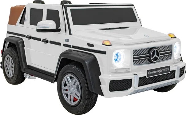 Elektrické autíčko Mercedes Benz MAYBACH G650 bílé
