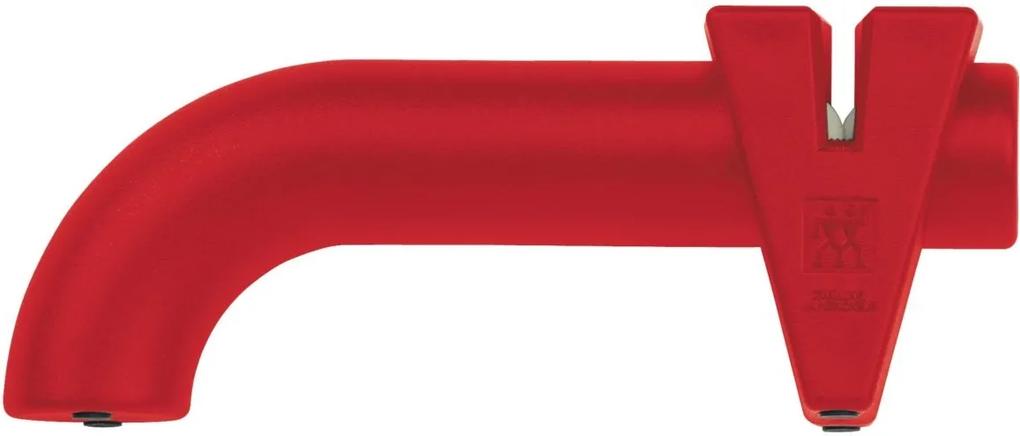 Zwilling Brousek na nože Twin Sharp červený 16,5 cm