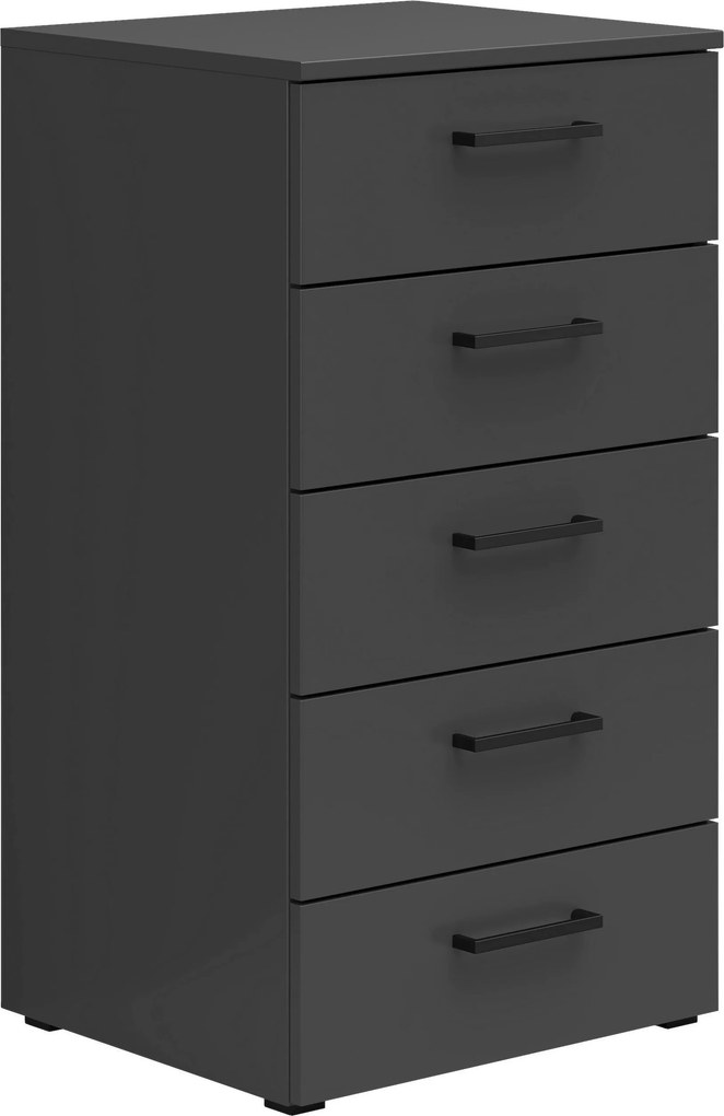 XXXLutz KOMODA, barvy grafitu, 45/83/40 cm Carryhome - Široké komody - 002427022214