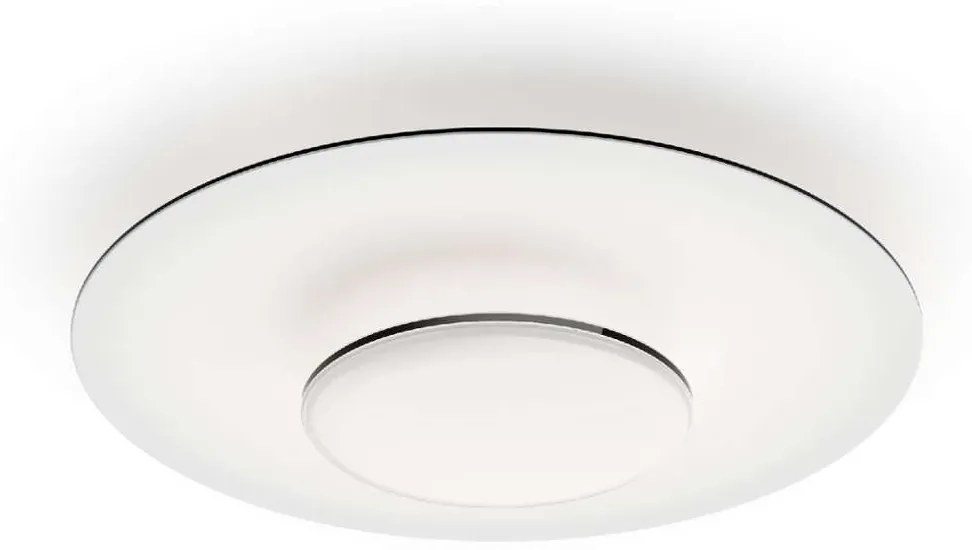 Philips - Stropní LED svítidlo, průměr 50 cm, 4000 K, 40 W, stmívatelné, bílá/černá 929003316401
