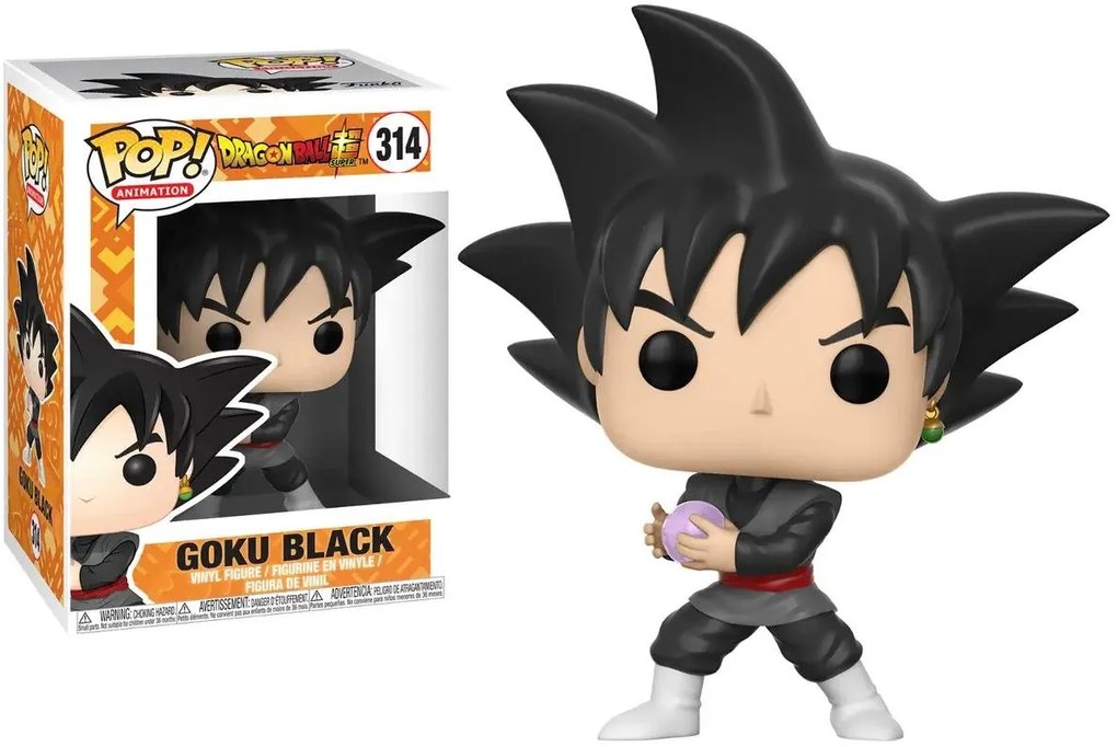 Figurka funko pop! animation dragon ball super goku black 314