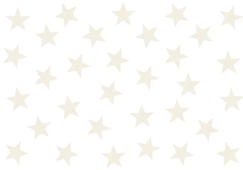 Velkoformátová tapeta Bimago Beige Stars, 400 x 280 cm