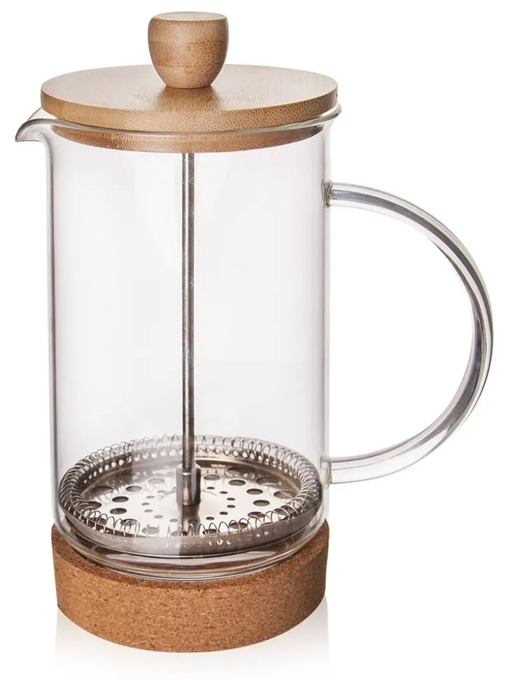 Orion French Press kafetier CORK 0,75 L