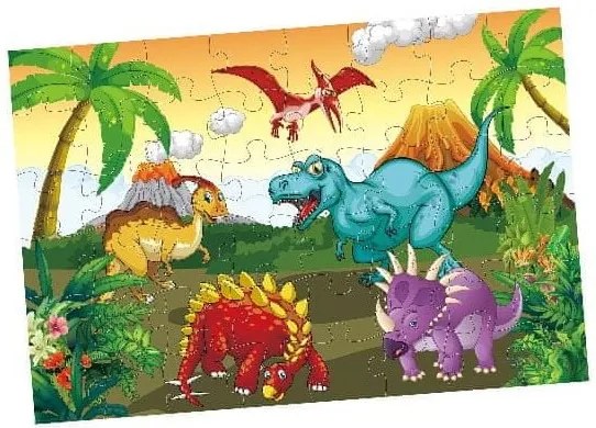 Puzzle rappa maxi puzzle dinosauři 48 ks