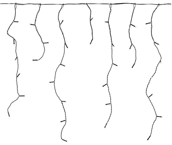 Nedis CLLC360 - LED Venkovní vánoční závěs 360xLED/7 funkcí 14m IP44 teplá bílá