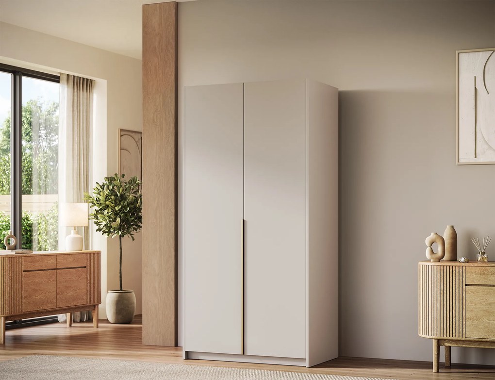 ADRK Furniture Bregma II Skříň s otočnými dveřmi ADRK-W-BRE-100-KG