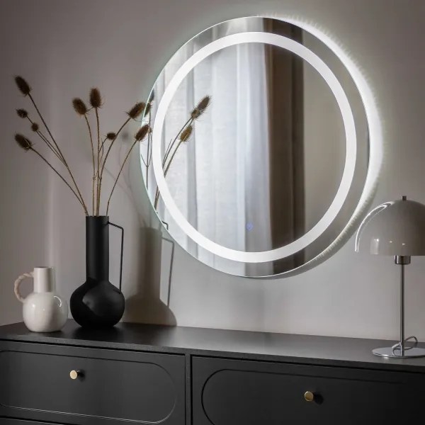Zuma Line D2338-80-LED Stm. koup. zrcadlo 36W/230V 3000/4000/6000K pr.80 cm IP44