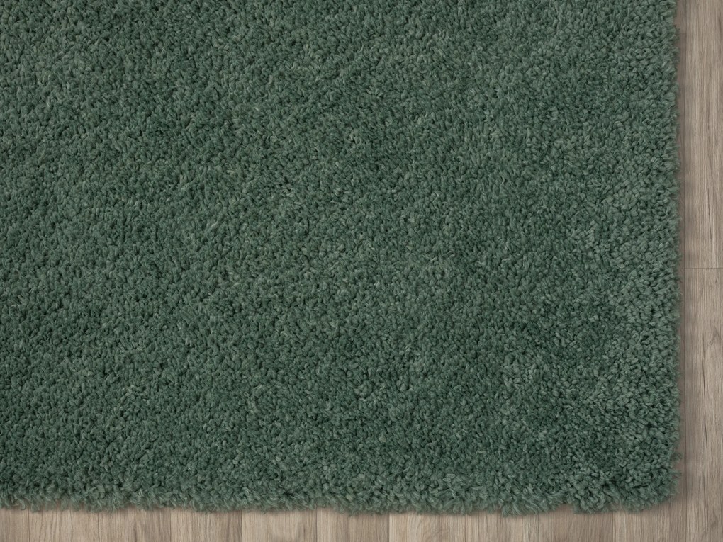 My Flair, Kusový koberec My Shaggy hellgrün, 60x90, zelená, chodba / předsíň