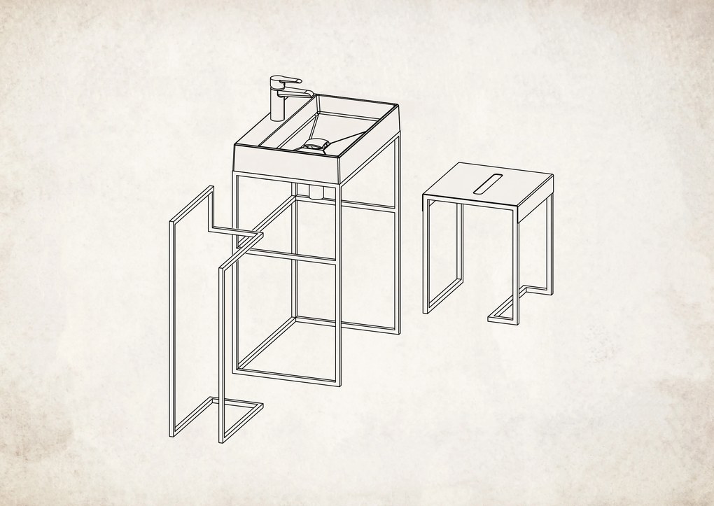 Deante Držák ručníků Mokko - ADM N622
