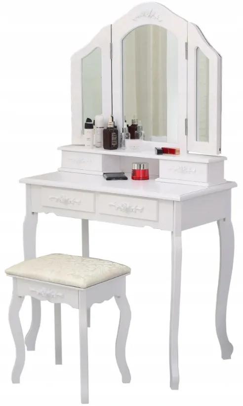 Toaletní stolek Elegant + dárek hubka na make up
