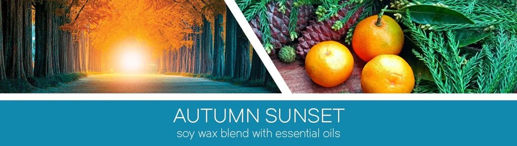 Goose Creek Candle svíčka Autumn Sunset, 411 g