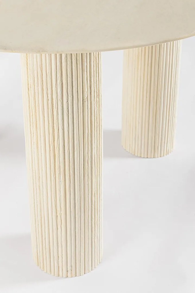 BIZZOTTO Jídelní stůl DACCA světlý ø120 cm 0747033