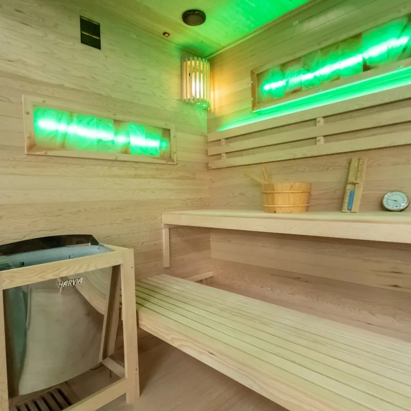 BPS-koupelny Finská sauna Relax HYD-6195 180x160, 4-5 osob