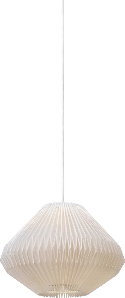 Stropní lampa York bílá Rozměry: Ø 40 cm, výška 30 cm
