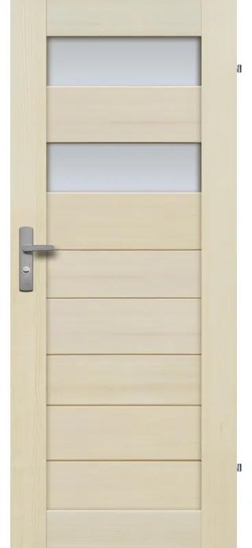 Interiérové dveře Radex dřevěné TOSSA 2S Šířka dveří: 70 cm, Otvírání dvěří: Levé